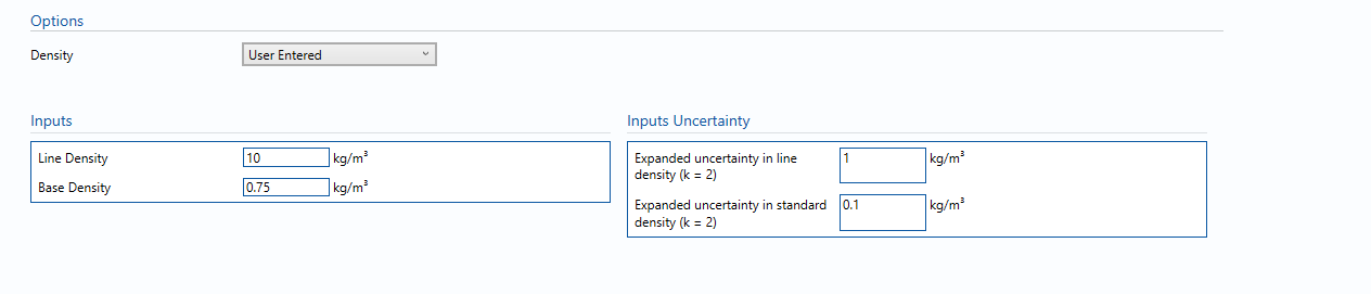 Gas Density from MW – Kelton Software Help