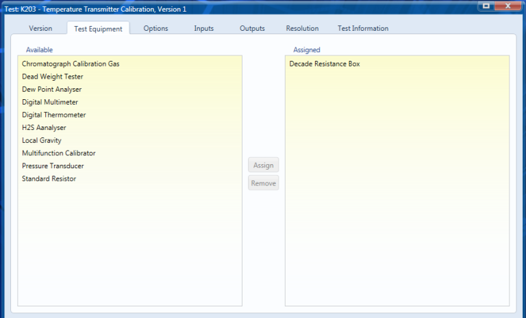 Temperature Transmitter Calibration – Kelton Software Help