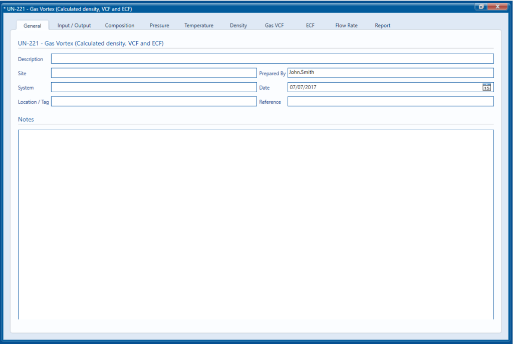 UN-221: Gas Vortex (Calculated Density, VCF and ECF) – Kelton Software Help