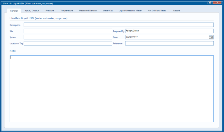 UN-414: Liquid USM(water cut meter, prover) – Kelton Software Help